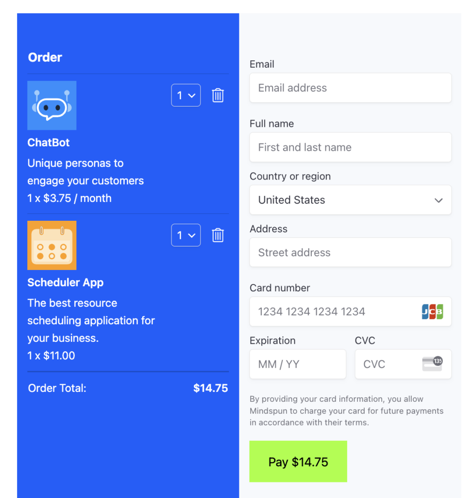 Checkout Block – Mindspun
